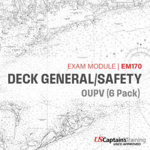 Captain’s License OUPV 6-Pack - Online Course & Exam