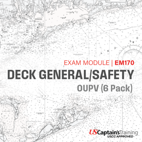 Captain’s License OUPV 6-Pack - Online Course & Exam