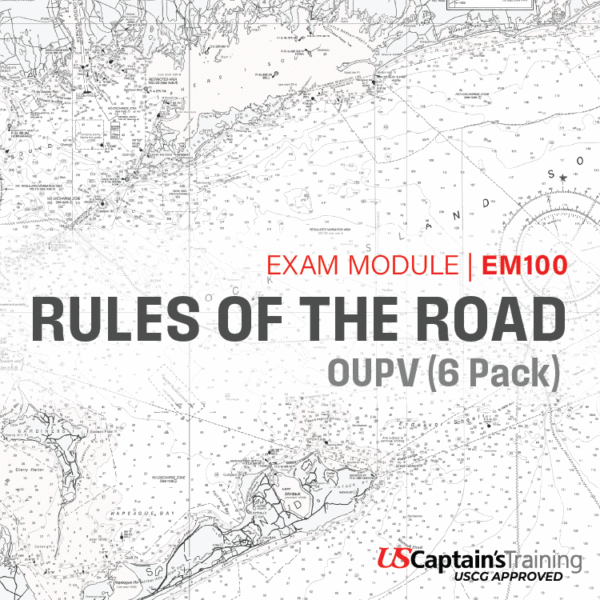 Captain’s License OUPV 6-Pack - Online Course & Exam