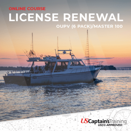 Captain’s License OUPV 6-Pack - Online Course & Exam